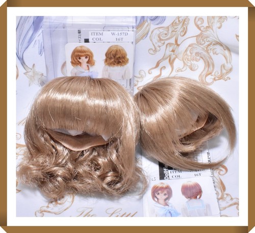 BJD Wig Volks Balljointed Doll Super Dollfie Dream SD DD Cream Wave ...