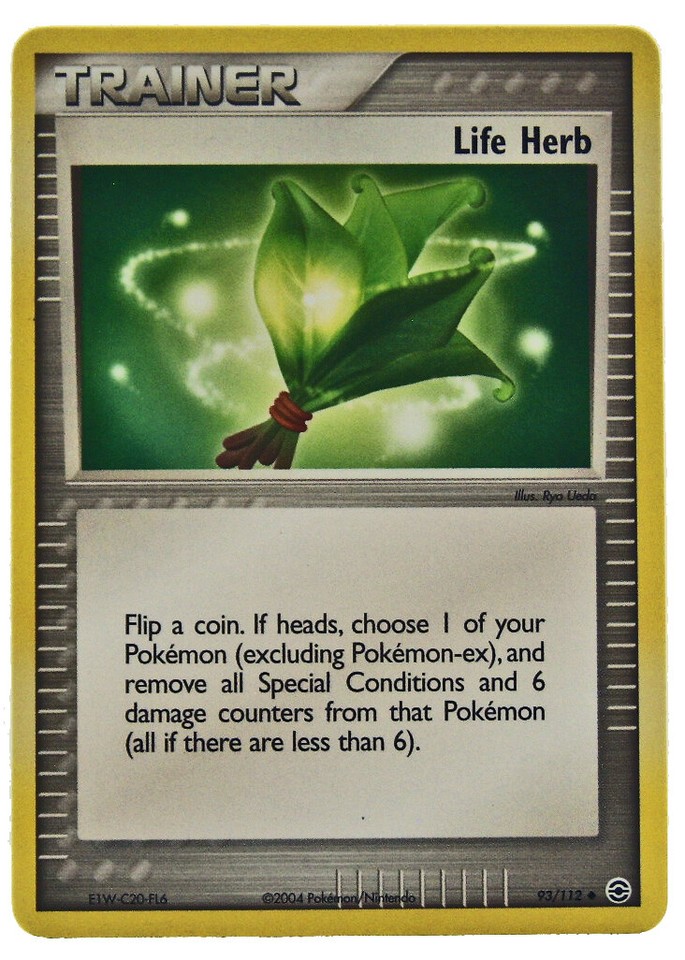 Life Herb 93/112 FireRed & LeafGreen | eBay