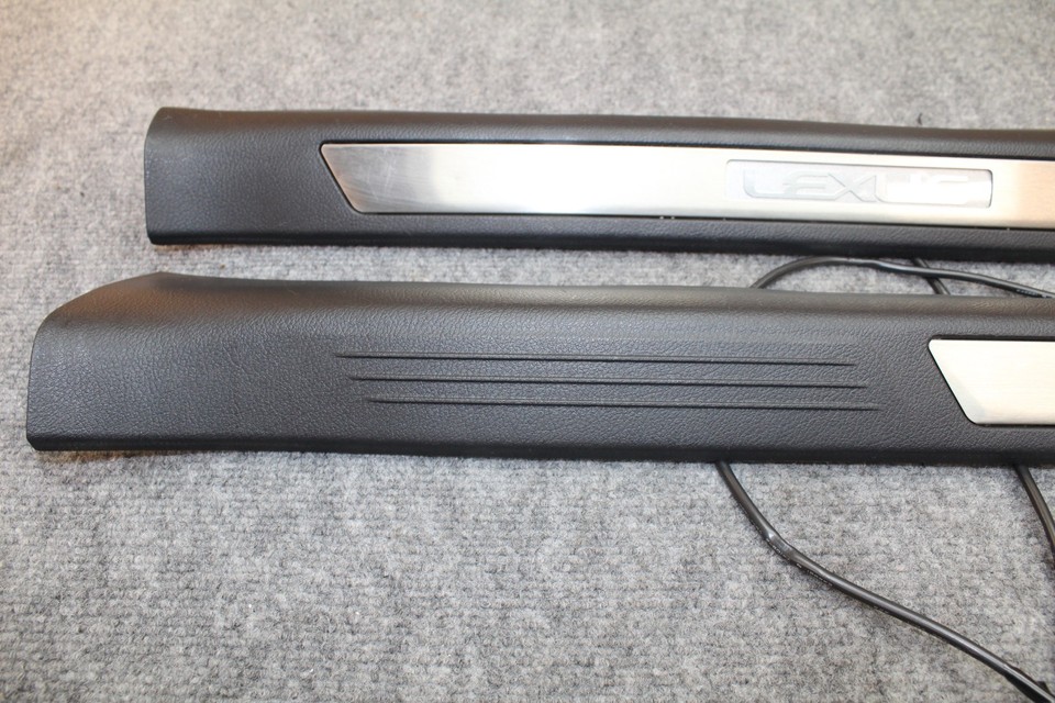 LEXUS 15-19 RC200T RC350 F-SPORT INTERIOR DOOR SILL TRIM MOLDING SET ...