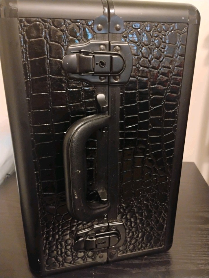 Vintage *rare* Sephora Train Makeup Case Black.No Key! | eBay