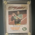 Edmonton Eskimos CFL Trading Cards Warren Moon & Brian Kelly Lot of 2 ...