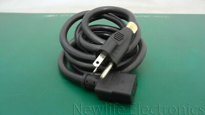 UniCable 8 ft. C19 NEMA5-20P 12awg 20amp 250V AC Server Power Cord CH ...
