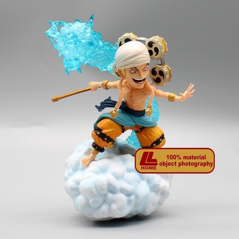Anime OP Enel God of Skypiea blue thunder dragon Figure Statue Toy Gift ...