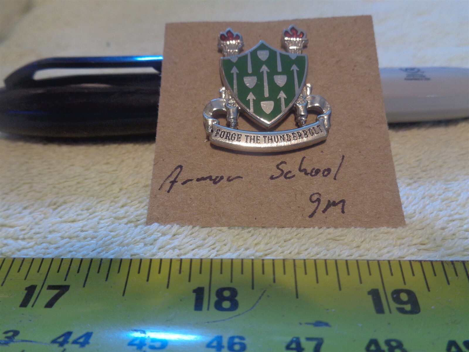 Armor School 9M Unit Crest, DI, DUI (DRAW#CG) | eBay