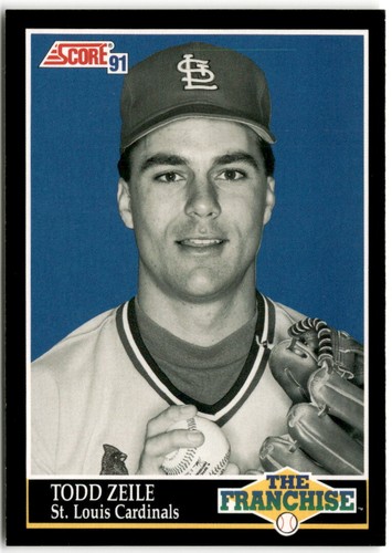 1991 Score #869 Todd Zeile St. Louis Cardinals | eBay