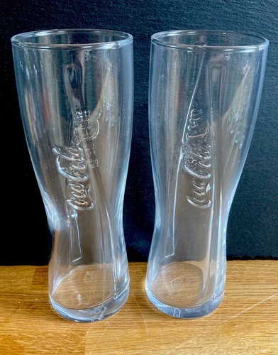 4 X New Coca Cola Coke Glasses Pub Bar Mancave | eBay UK