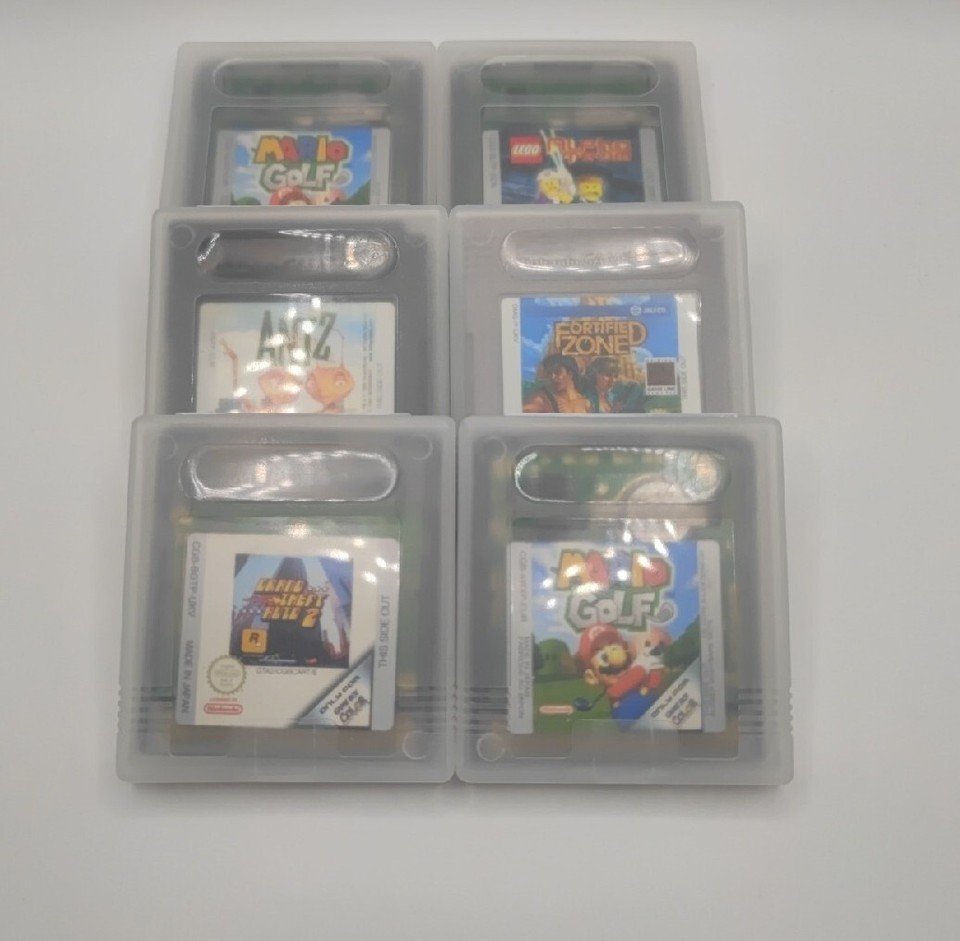 Cartridge Case GameBoy Original Colour GB GBC Game Boy Color Case (1 ...