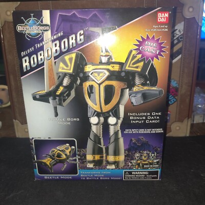 Deluxe Transforming RoboBorg 1997 BeetleBorgs Bandai Diecast | eBay