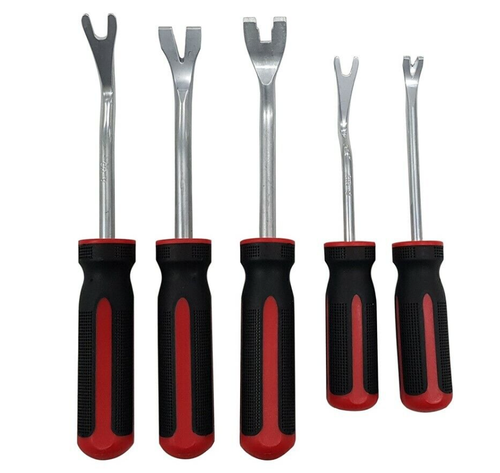TRIM CLIP REMOVAL TOOL CLIP REMOVER SET DOOR UPHOLSTERY 5 PIECE TRADE ...