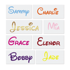 Personalised Disney Name Sticker - Vinyl Water Bottle Box Case Cup ...