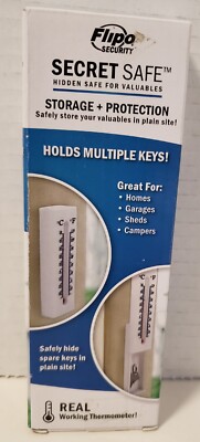 Sliding Hidden Safe Stash Secret Safe Storage In Working Thermometer | eBay