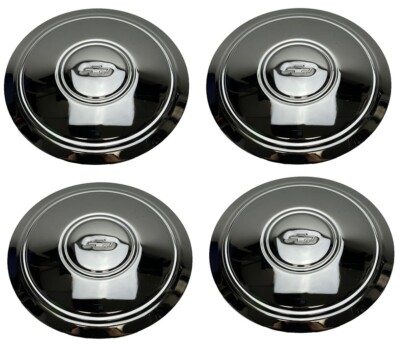 4 - Bow Tie GM Vision 55 57 2531V Chrome Wheel Rim Center Cap Police ...