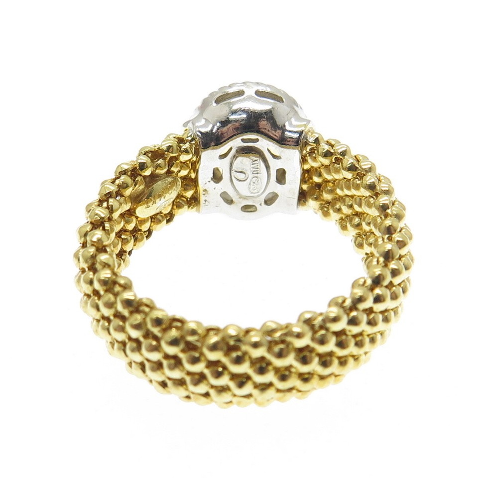 925 Sterling Silver 1/10 14K Gold Filled Italy Real Citrine Popcorn ...