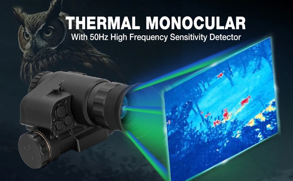 BTI-10 Thermal Night Vision Helmet Monocular / 1x - 8x Zoom | eBay