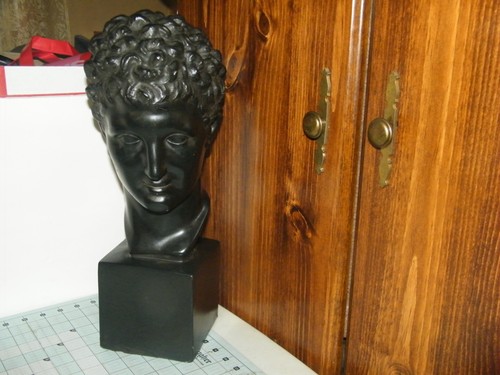 Vintage Austin Productions Hermes Greek Bust 17” Plaster Signed 1968 | eBay
