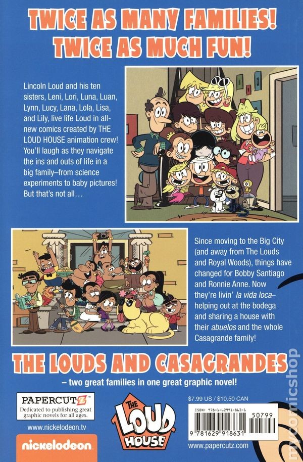 Loud House GN Nickelodeon #3-REP VF 2018 Stock Image | eBay