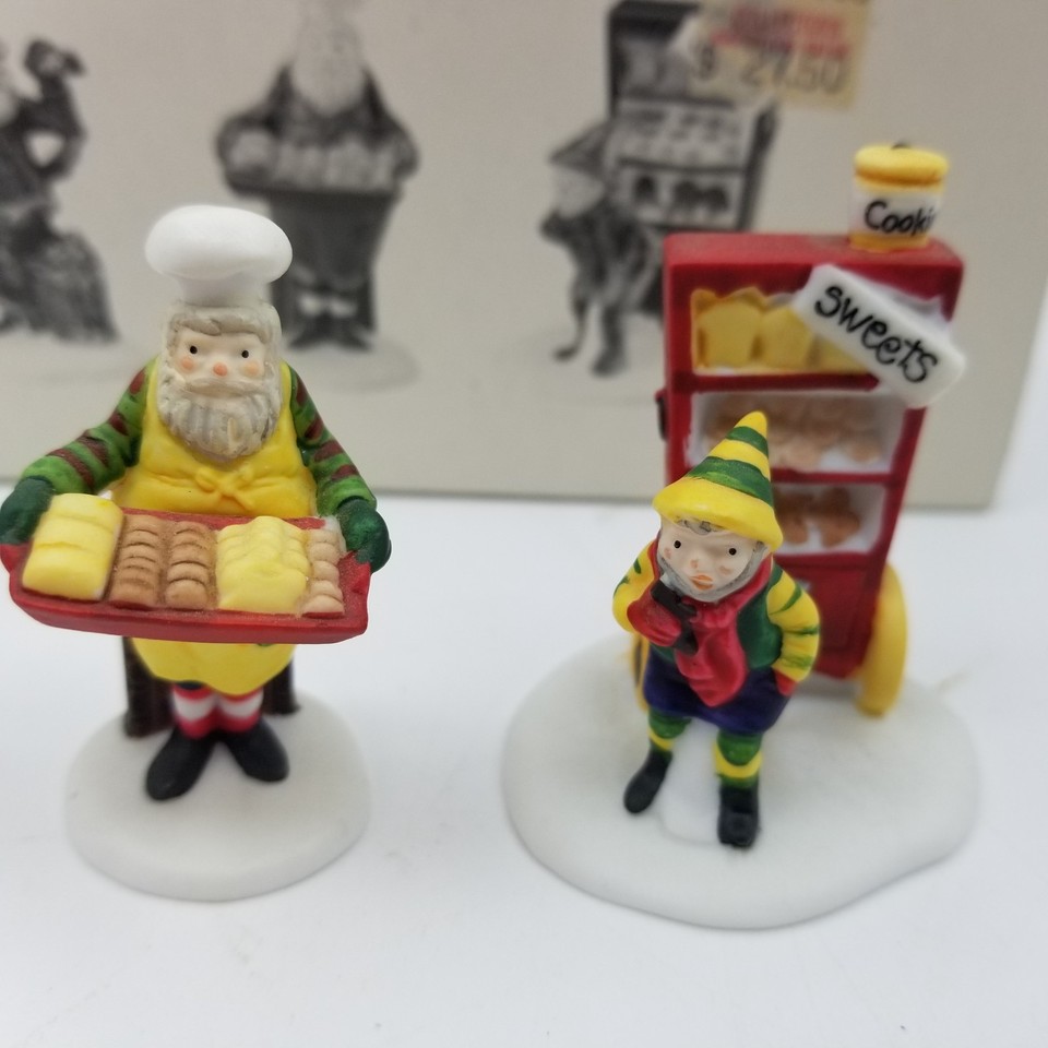 Dept 56 Heritage Village Collection Baker Elves Set of 3 5603-0 ...