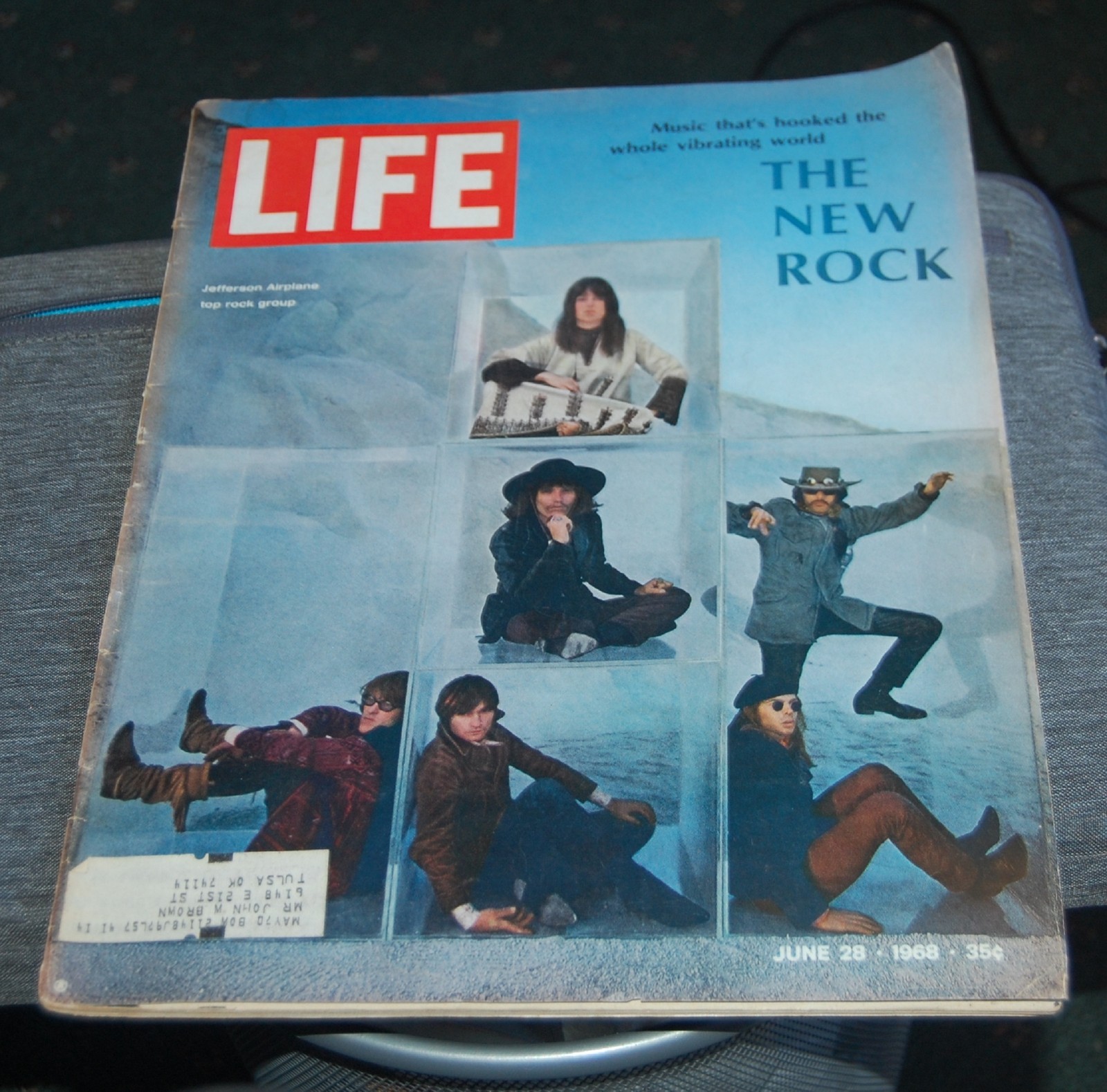 June 28, 1968 issue of Life Magazine Jefferson Airplane Cover | eBay