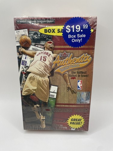 2002-03 Fleer Authentix Factory SEALED Box | eBay