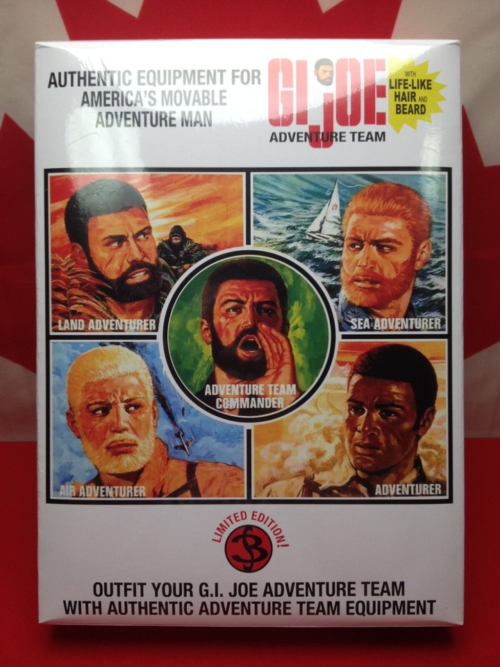 1964 GI JOE - Custom Desert Survival Window Box Figure Adventure Team ...