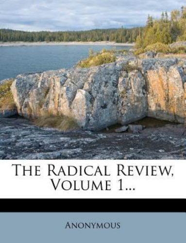 Radical Review by Anonymous (2012, Trade Paperback) for sale online | eBay