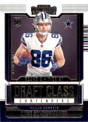2023 Contenders Draft Class Contenders #16 Luke Schoonmaker - Dallas ...