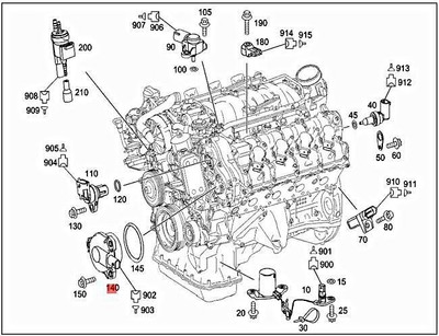 Genuine MERCEDES Engine Camshaft Magnet 2721560000 | eBay