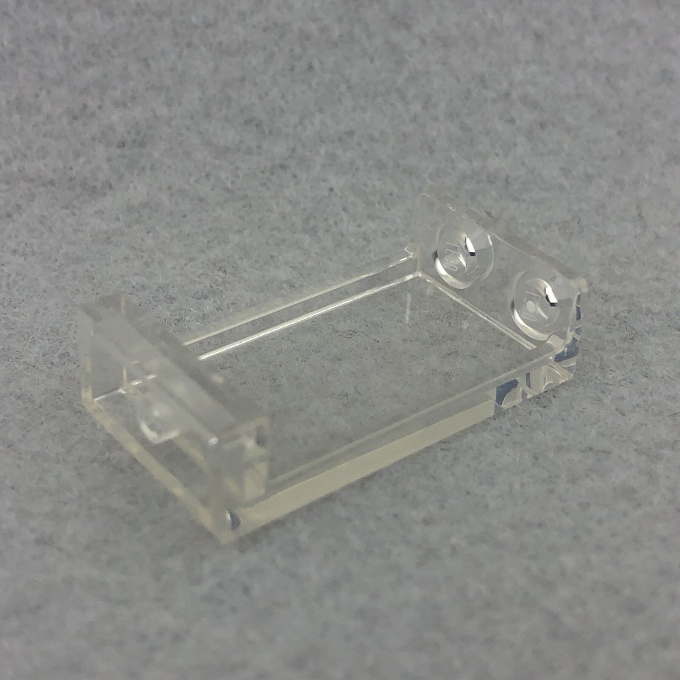 LEGO 87544 Trans Clear Panel 1 x 2 x 3 with Side Supports - Hollow ...