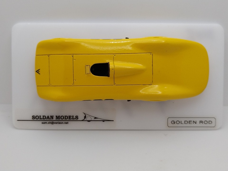 Soldan Models 1/43 Built Golden Rod 990 C Bonneville Record Setting ...