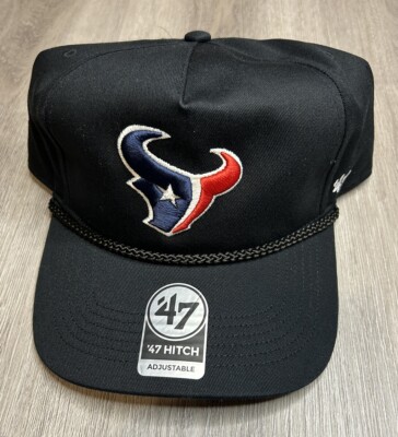 Houston Texans NFL 47 BRAND HITCH ROPE ADJUSTABLE SNAPBACK Hat Cap ...