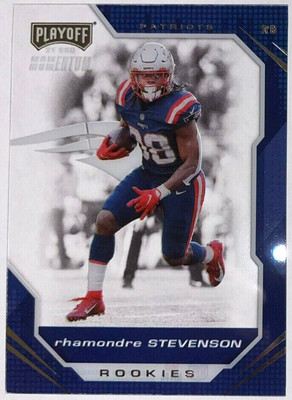 2021 Playoff Momentum RHAMONDRE STEVENSON⚡️Clear Acetate ROOKIE CARD🏈🏈 ...