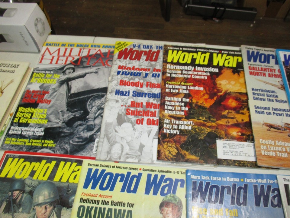 Vintage World War II Magazine Lot, 10 Issues | eBay