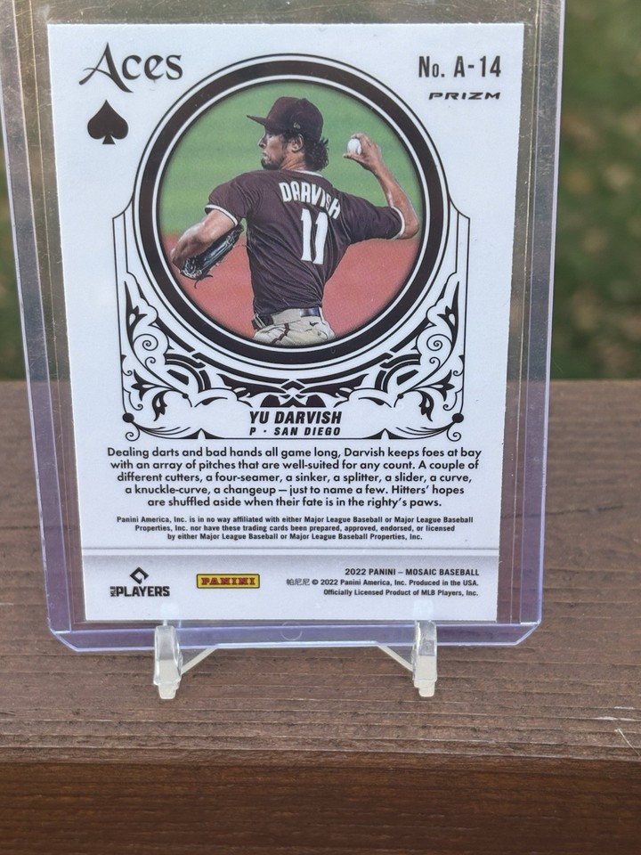 2022 Panini Mosaic - Aces Yu Darvish #A-14 Mosaic Prizm | eBay