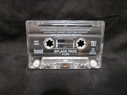 Splack Pack - 4 LIFE - Hip Hop - 1995 - Cassette Only - Play Tested VG+ ...