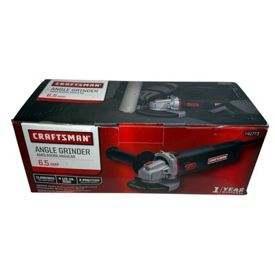 Craftsman Angle Grinder 4-1/2" 6.5 AMP 2 Position Handle New In Box ...