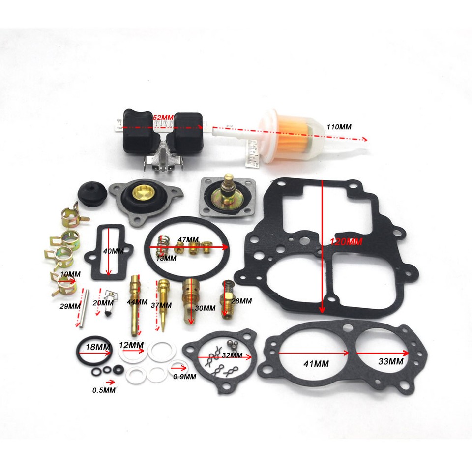 15827A Carburetor Rebuild Kit For 81-90 Toyota 22R Engine 2.4L 2BBL | eBay