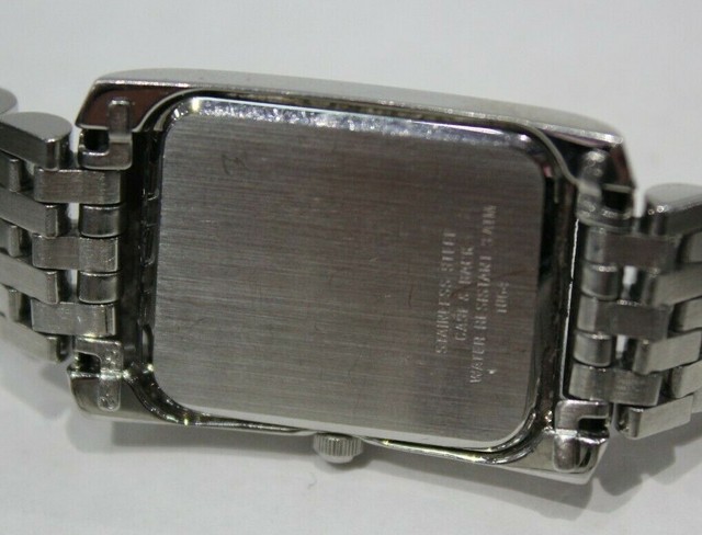 Ladies Belair Diamond Bezel Stainless Steel Watch Model # A4259/61-MOP ...