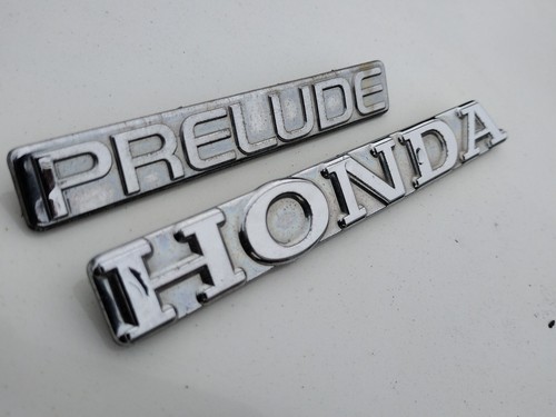 1978-1982 Honda Prelude Rear Emblems 1979 1980 1981 oem | eBay