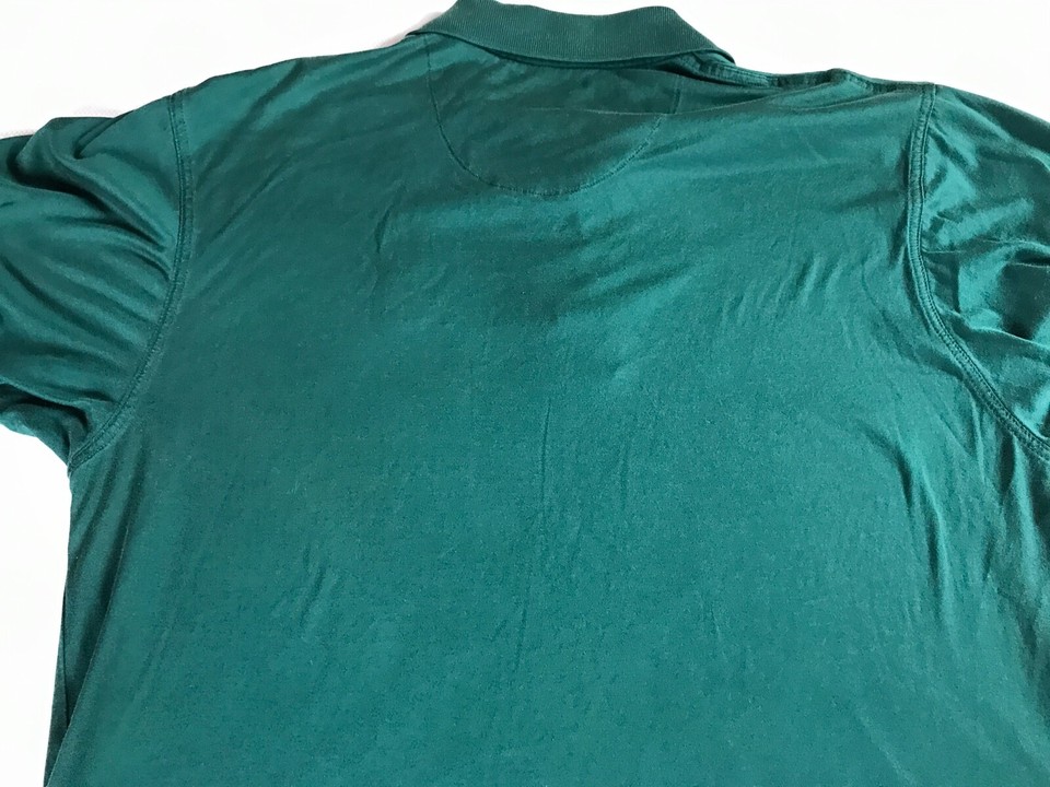 TPC Sawgrass Polo Shirt Mens SZ S/M Green PGA Tour Golf Mercerized ...