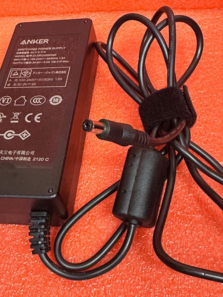 20V 5A 100W AC Adapter Power Supply For Anker powerexpand S120FO2000500 ...
