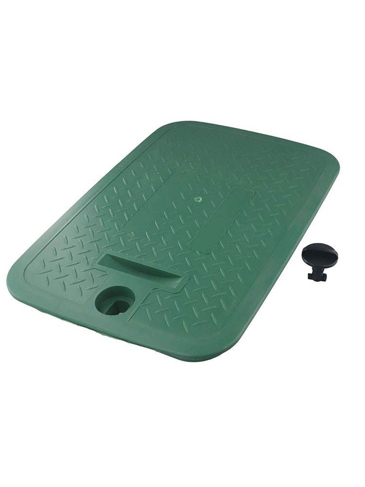 Green Sprinkler Control Box Irrigation Valve Box Stock Photos Free