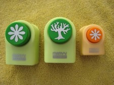 Marvy Uchida Button Paper Punch - Butterfly Scrapbooking Craft Large ...