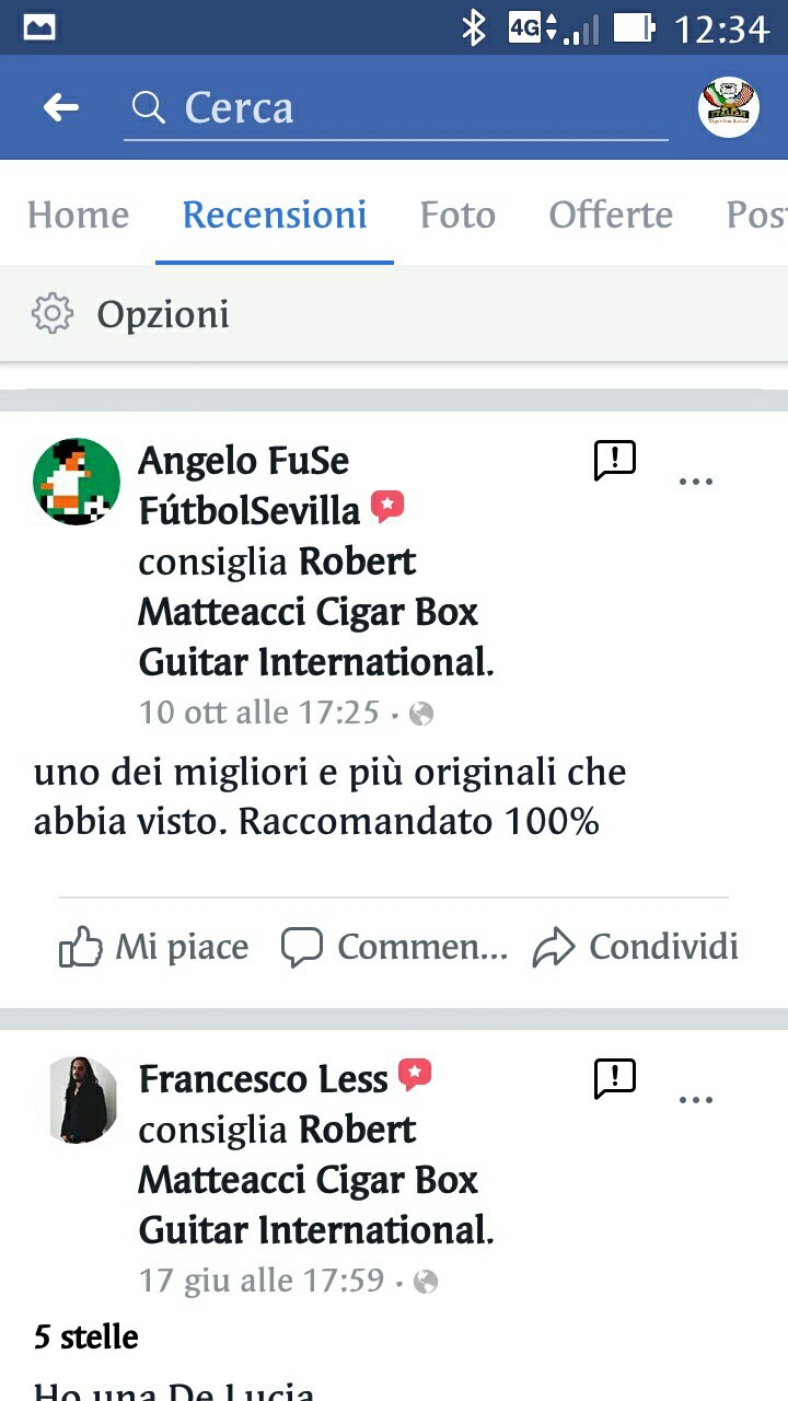 Baicoli biscotti veneziani Ramkie Cigar Box Guitar 3SP Robert Matteacci ...