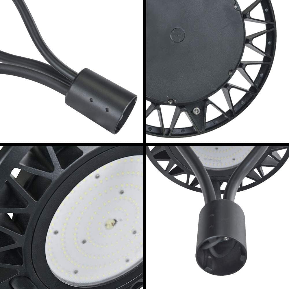 LED Post Top Light 5000K Post Top Outdoor Circular Area Security Pole ...