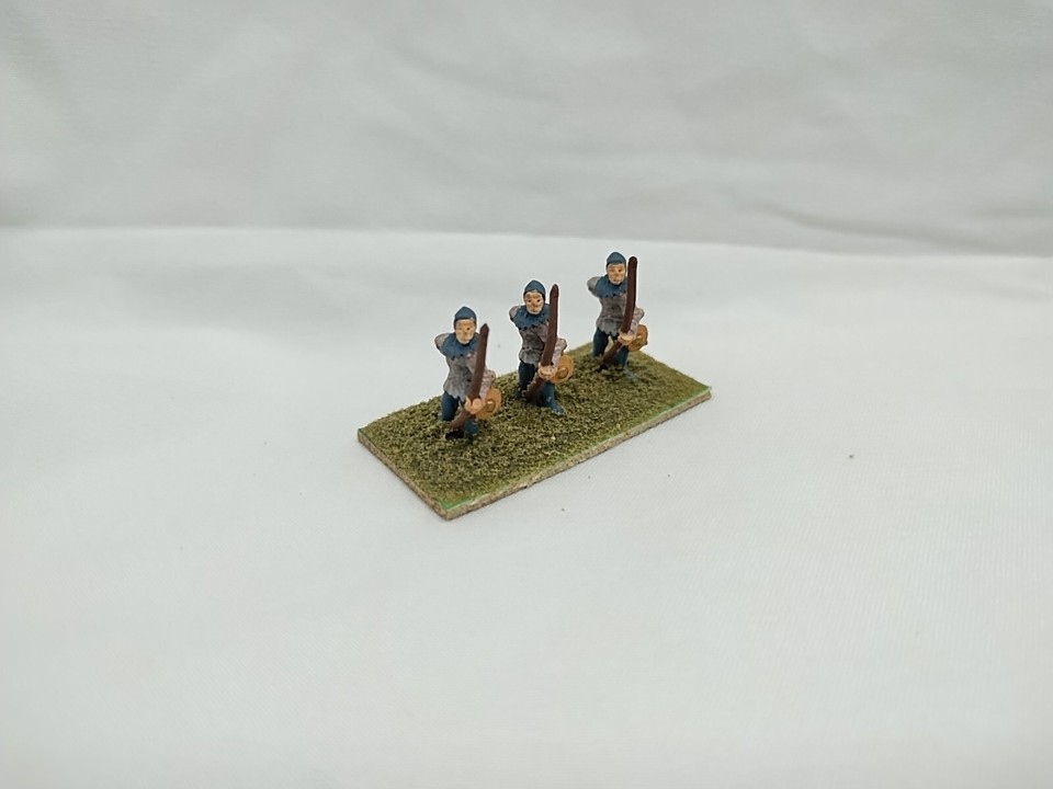 Lot Of (5) 15MM Late Medieval Footmen Infantry Wargaming Miniatures ...