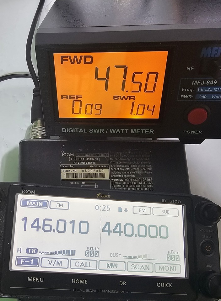 icom id-5100a With UT-133 Bluetooth Modules Installed - One Still ...