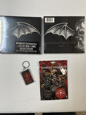 Avenged Sevenfold Merch Bundle-poster, keychain, pins, 2x Deluxe ...