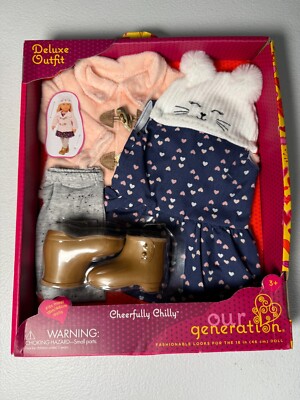 Our Generation Fashion Outfit for 18 inches Dolls - Cheerfully Chilly ...