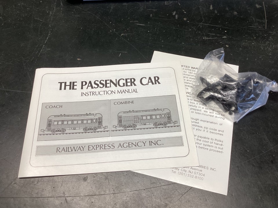 2) NIB G RAILWAY EXPRESS AGENCY PENNSY RR PASSENGER&COMBINATION CARS ...