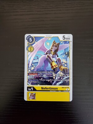 Digimon X Record - Nefertimon - BT9-037 U | eBay